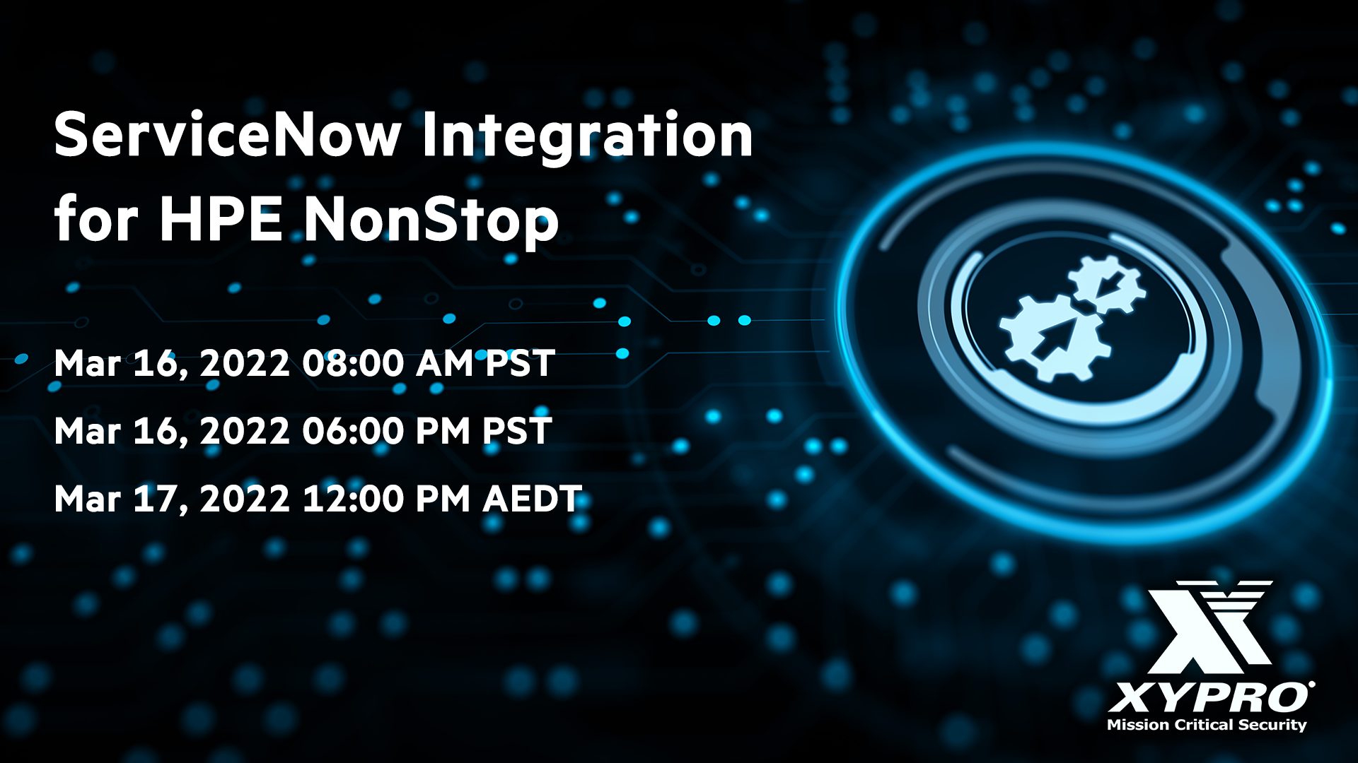 HPE NonStop ServiceNow Integration | XYPRO Technology Corporation